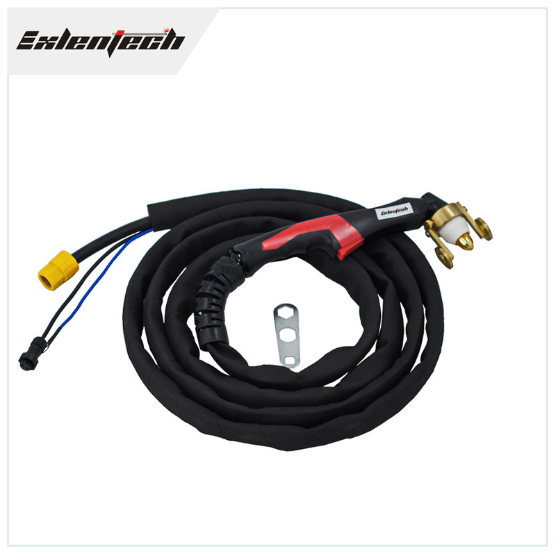 แบบพกพา 80Amp 220LPM เครื่องเชื่อมอุปกรณ์เสริม HF P80 เครื่องพลาสม่าไฟฉาย